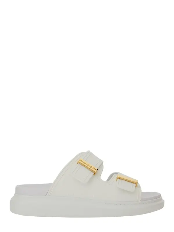 Alexander McQueen Oversized Hybrid Sandals - Ivory