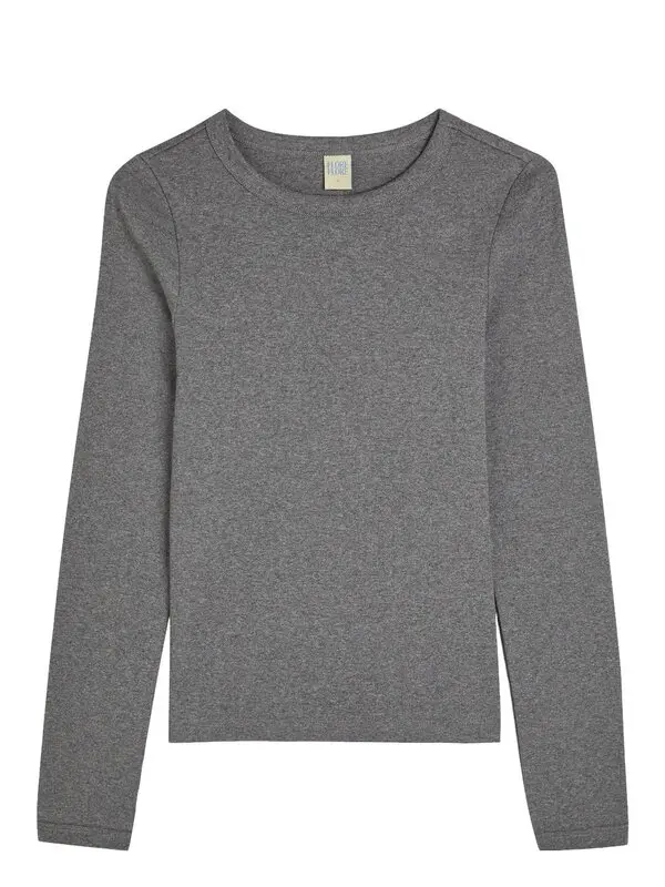 FLORE FLORE Max Cotton T-shirt - Grey