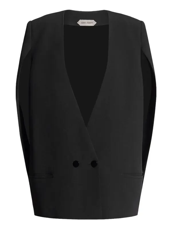 Alberta Ferretti Blazer - Black