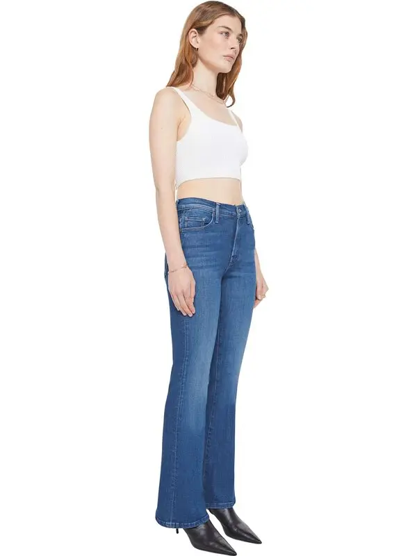 MOTHER The Weekender Nip It In The Butt Jeans - Blue