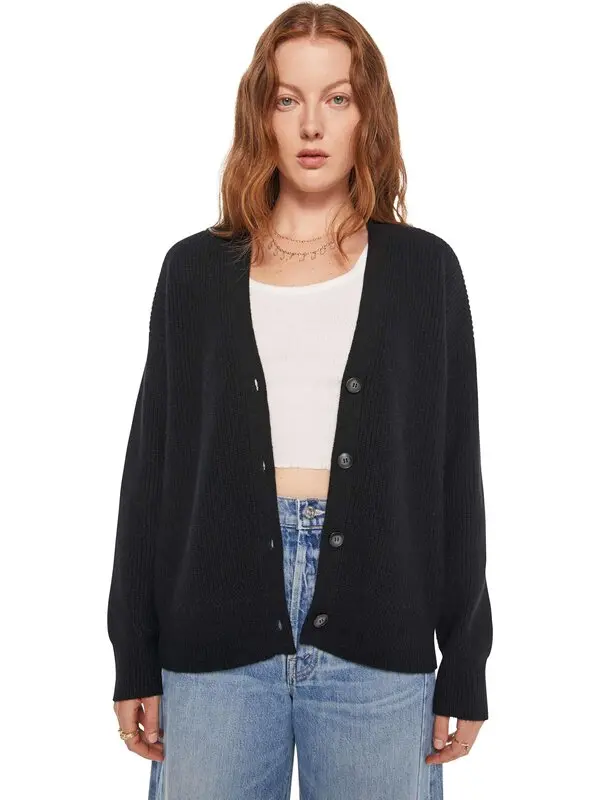 Xirena Ramona Cardigan Shirt - Black