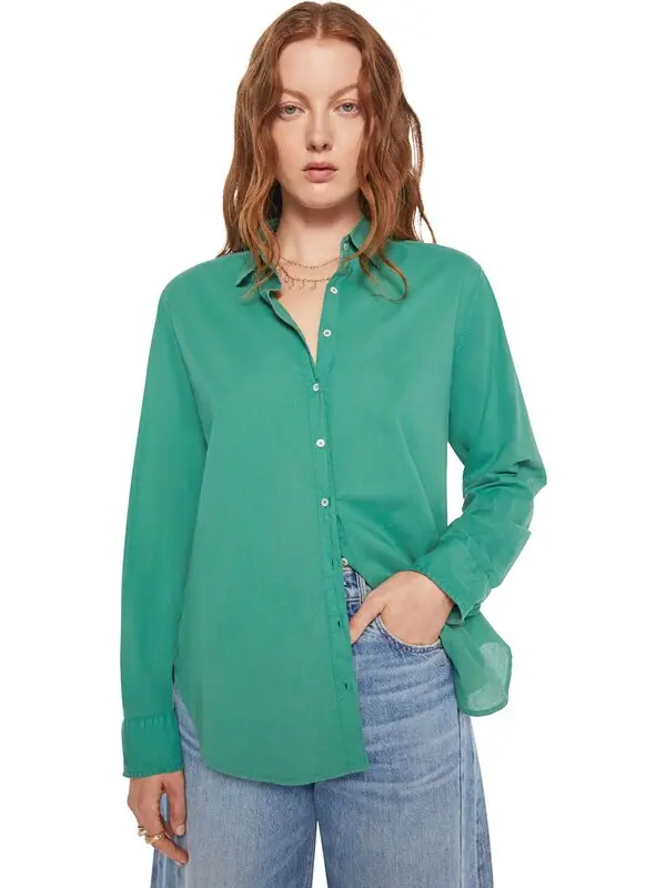 Xirena Beau Long Sleeve Shirt - Green
