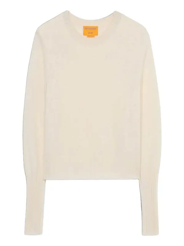 Guest In Residence Cashmere Crew Neck Sweater - Beige