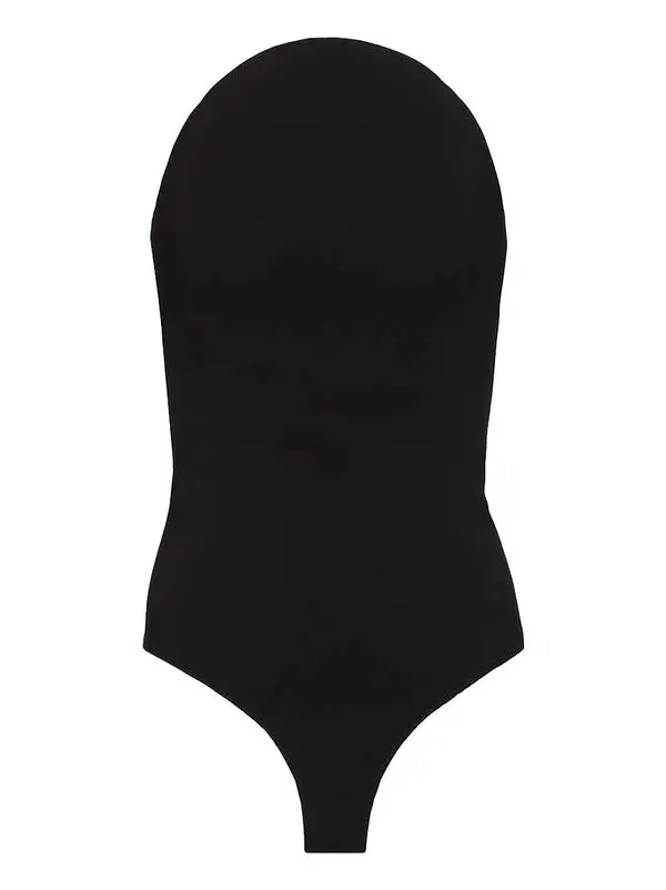 Alaïa AlaΪa Curved Bodysuit - Noir Alaia