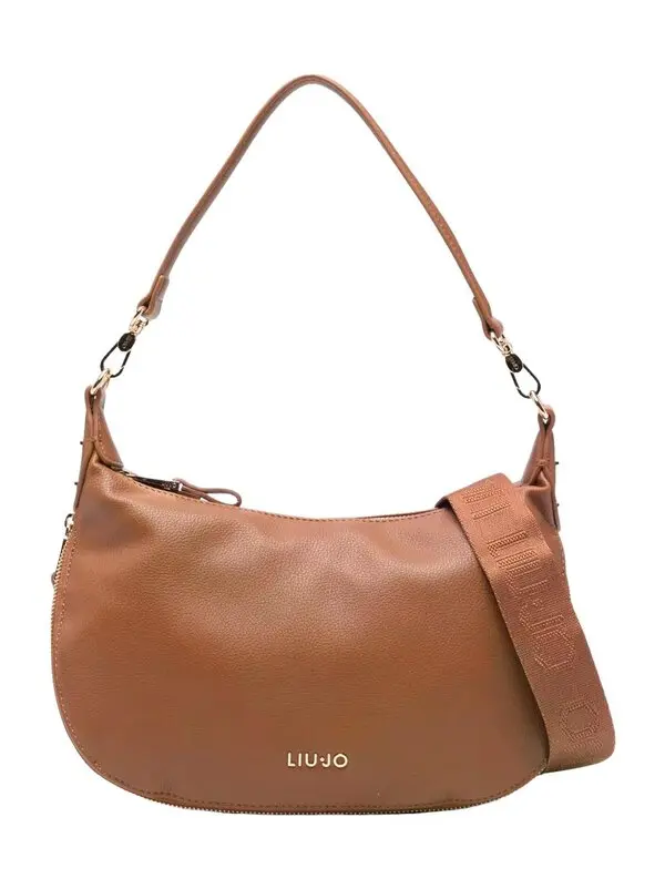 Liu Jo Zipped Shoulder Bag - Brown