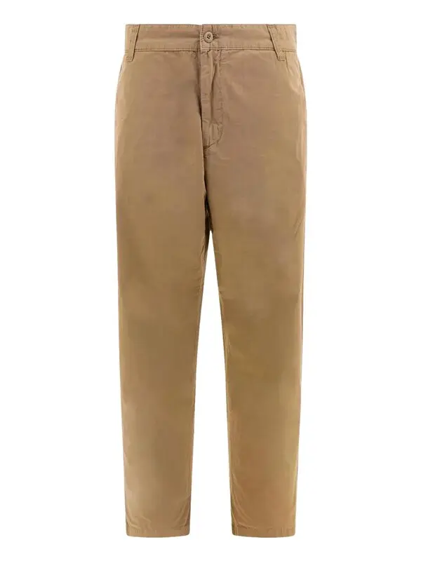 Carhartt Work In Progress Calder Logo-patch Chinos - Neutrals