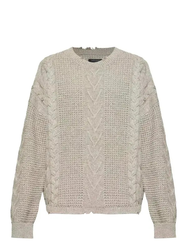 ALLSAINTS Crew Neck Sweater - Brown