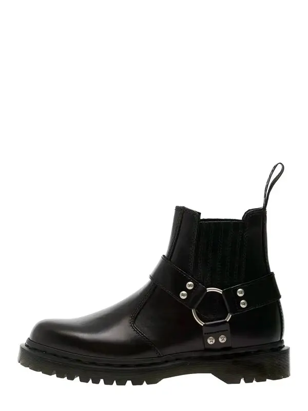 Dr. Martens 2976 Harness Biker Boots - Black