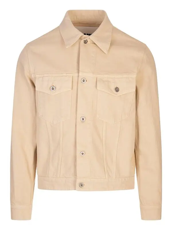 JIL SANDER Denim Jacket - Beige