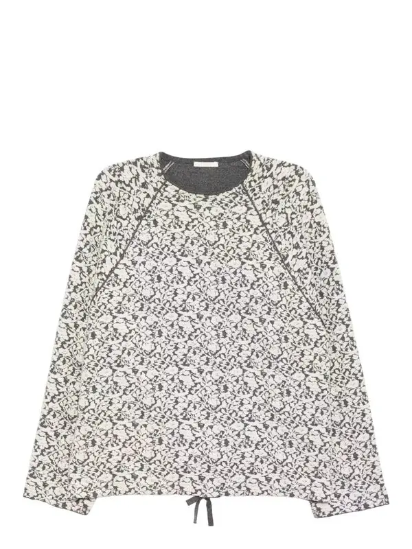 Chloé Wool Jacquard Jumper - Grey