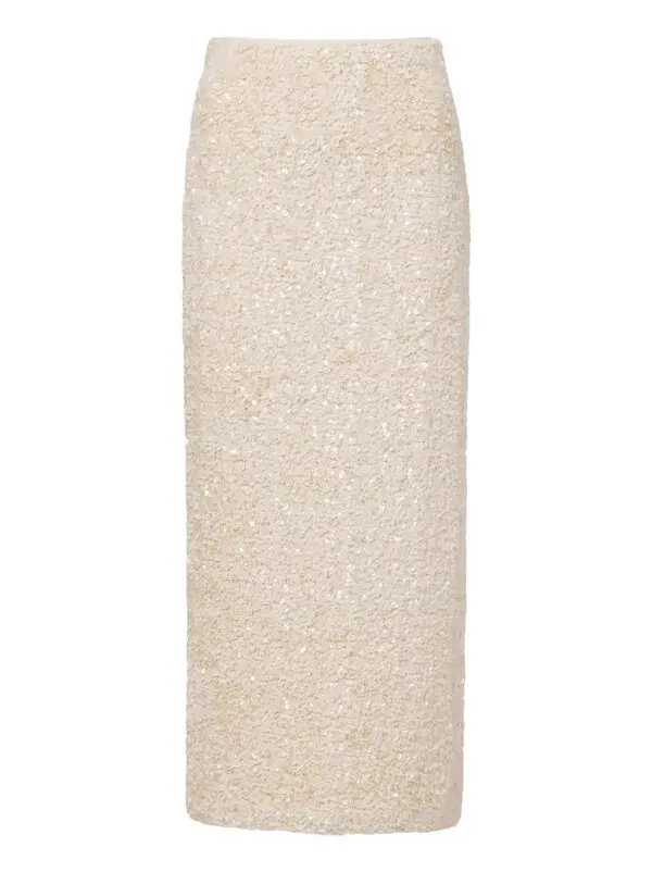 Vince Sequined Velvet Midi Skirt - Bona