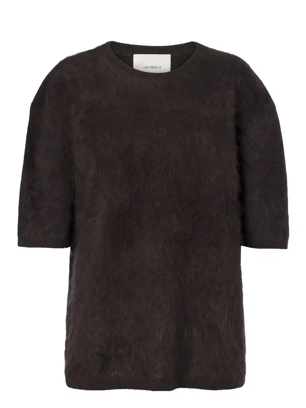 LISA YANG Maren Cashmere Sweater - Brown