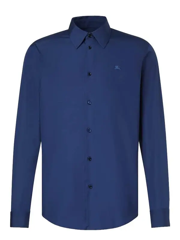 Burberry Cotton Shirt - Blue