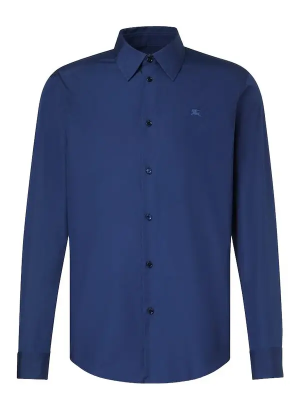 Burberry Cotton Shirt - Blue