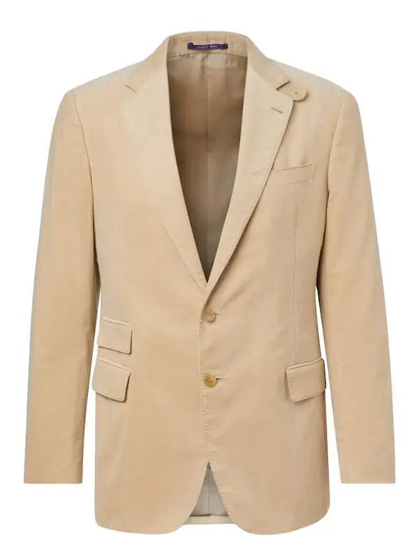 Ralph Lauren Cotton Corduroy Blazer - Beige