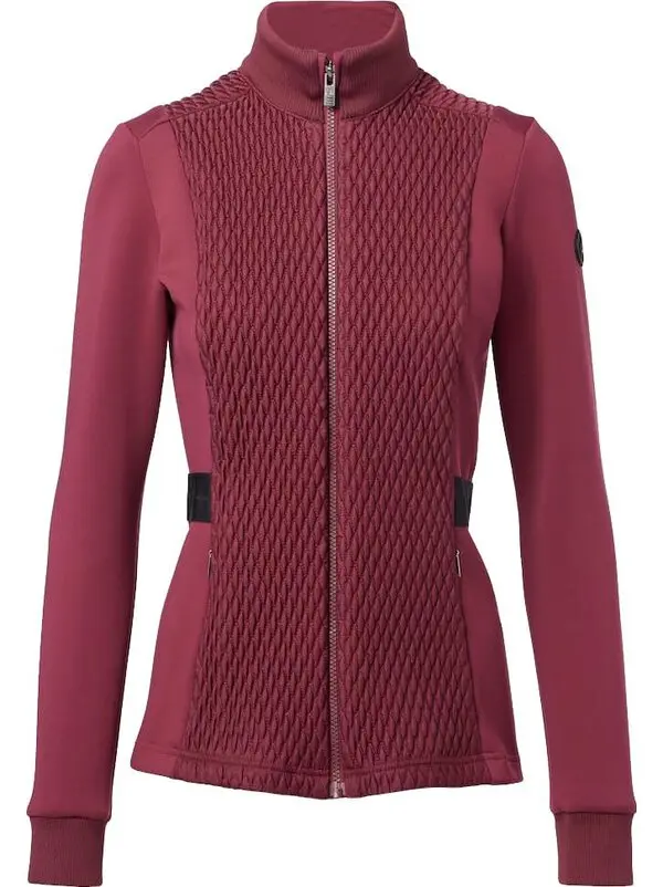 Fusalp Meryl Quilted Technical Jacket - Burgundy
