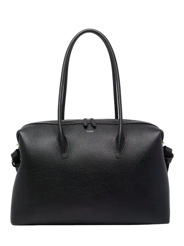 Yuzefi Large Brioche Shoulder Bag - Black