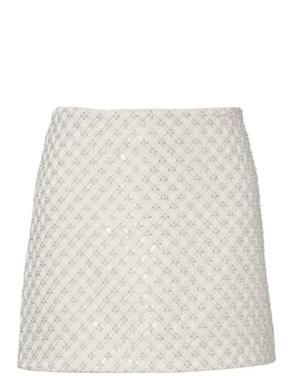 Dorothee Schumacher Sequined Mini Skirt - White