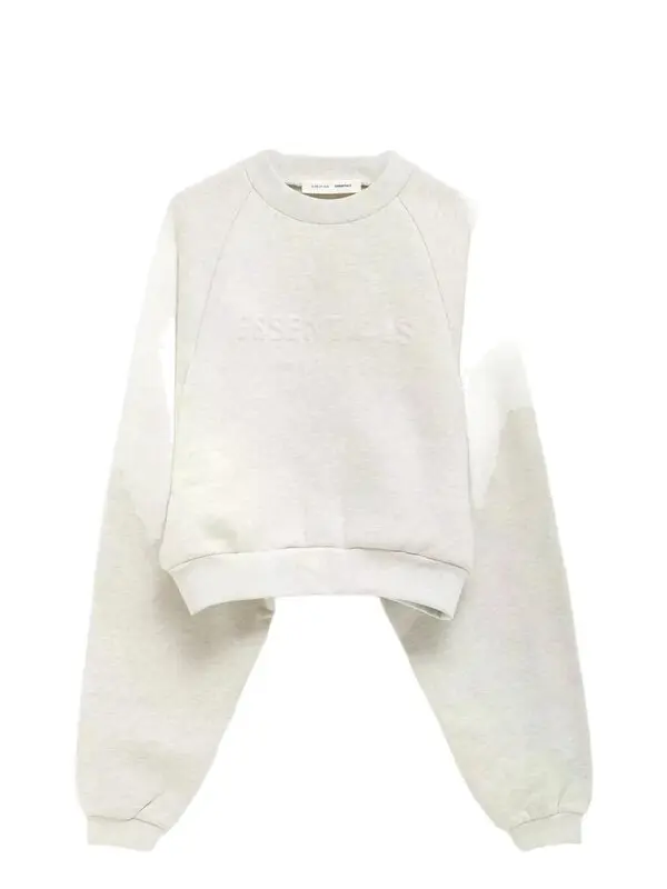 Fear Of God 90s Embossed-logo Sweatshirt - Neutrals