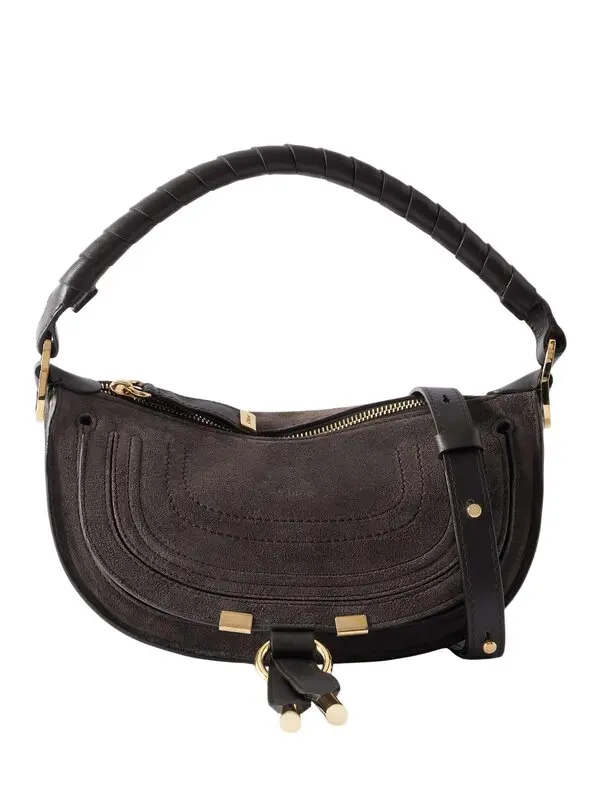 Chloé Marcie Shoulder Bag - Brown