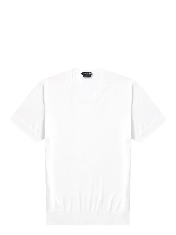 TOM FORD Cotton T-shirt - White