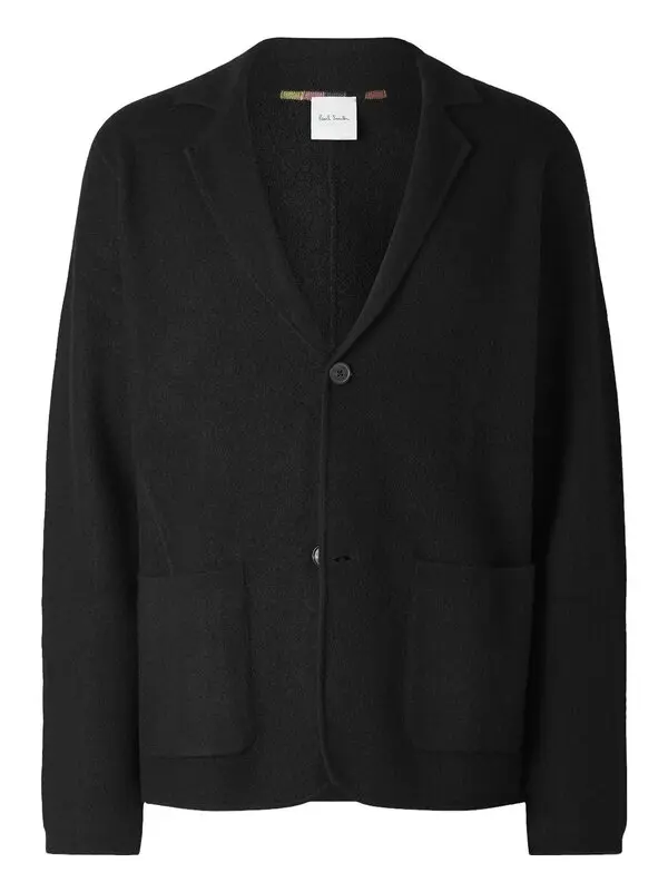 Paul Smith Merino Wool Blazer - Black