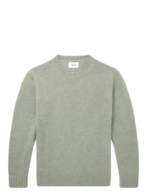 Nn07 Lee 6598 Merino Wool-blend Sweater - Green