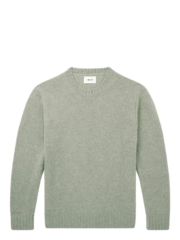 Nn07 Lee 6598 Merino Wool-blend Sweater - Green