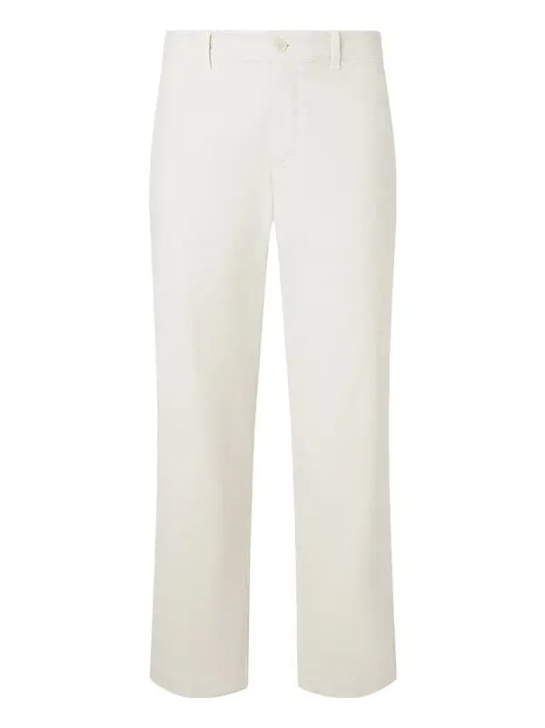 NILI LOTAN Alessio Straight-leg Trousers - White