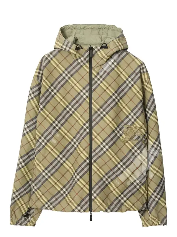 Burberry Reversible Oversized Jacket - Green