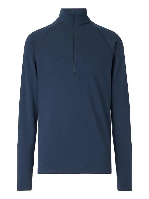 HOUDINI SPORTSWEAR Desoli Solid Merino™ Half-zip Ski Base Layer - Blue