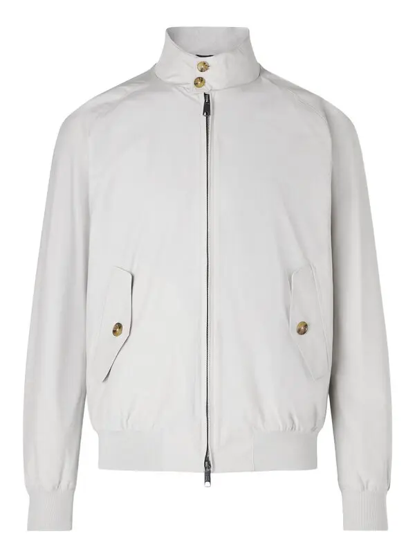 BARACUTA G9 Shell Harrington Jacket - Gray