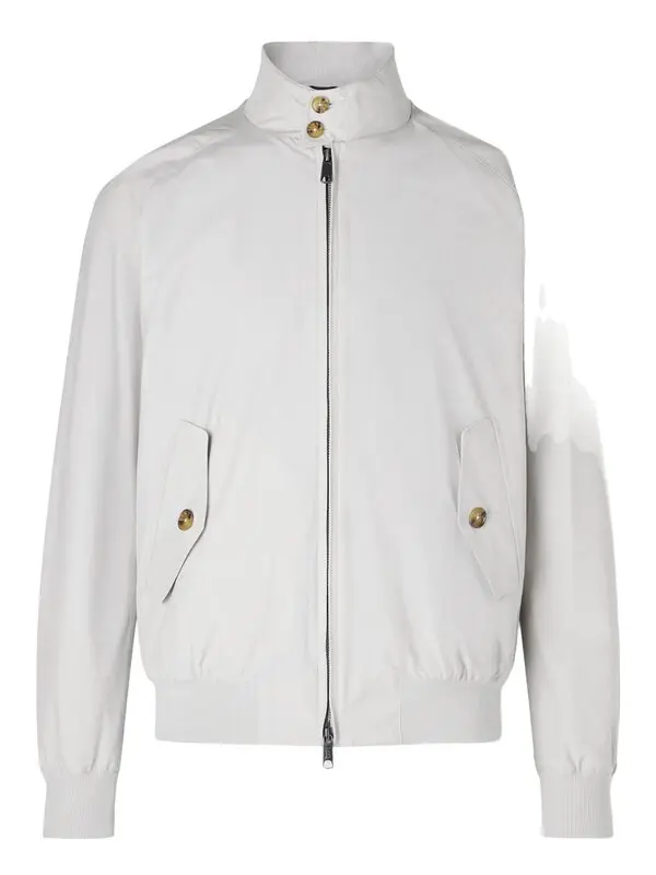 BARACUTA G9 Shell Harrington Jacket - Gray