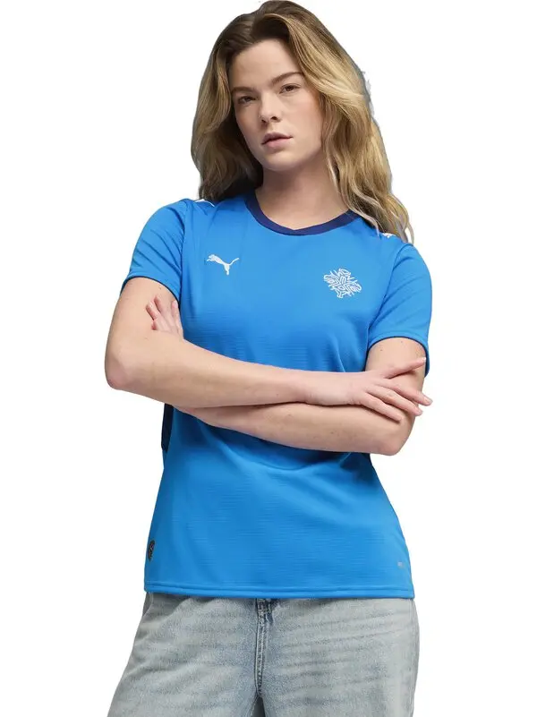 PUMA Iceland Home Soccer Jersey - Blue