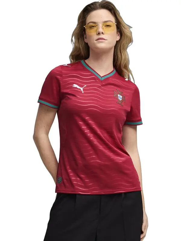 PUMA Portugal Home Soccer Jersey - Red