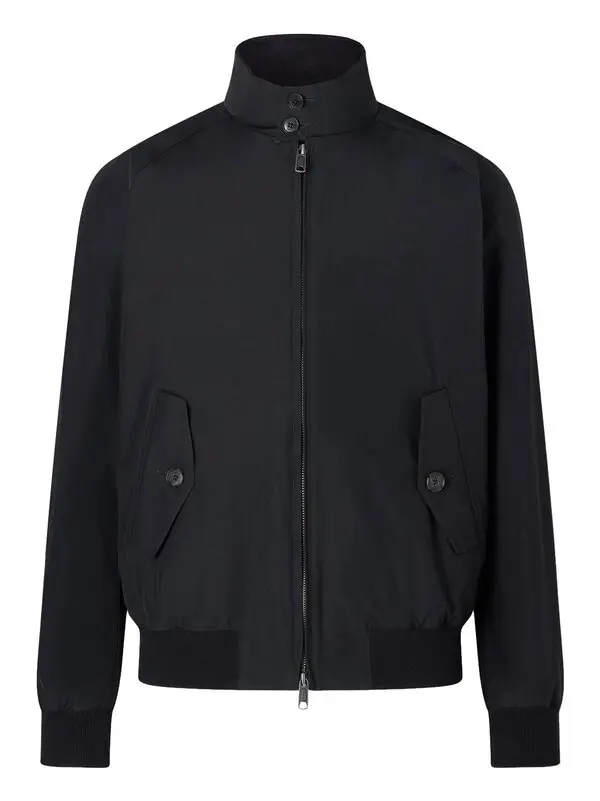 BARACUTA G9 Shell Harrington Jacket - Black