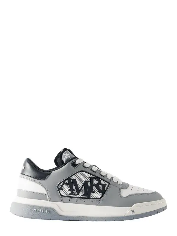 Amiri Classic Low Leather Sneakers - Gray