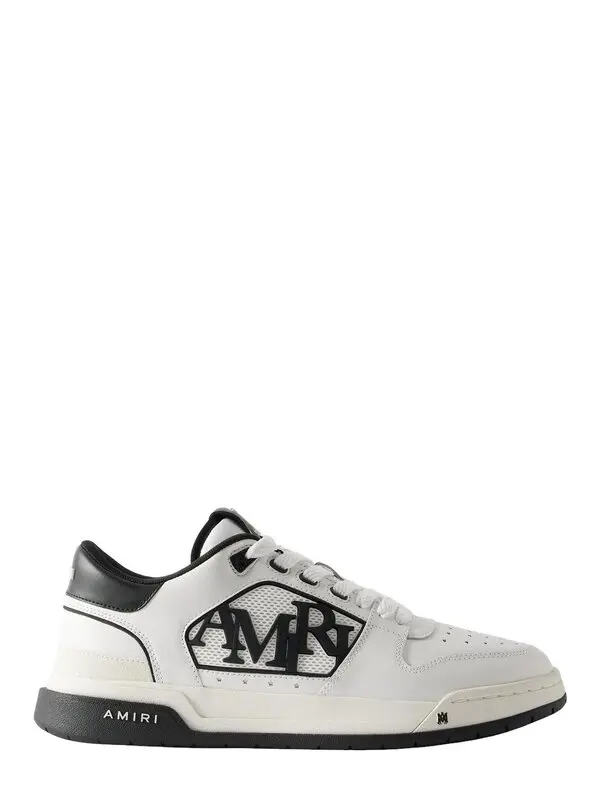 Amiri Classic Low Perforated Leather Sneakers - White