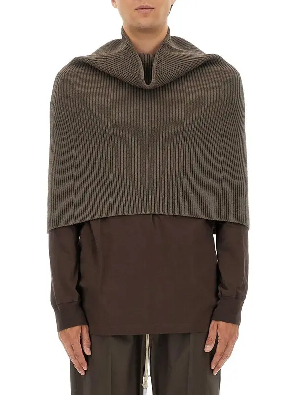 Rick Owens Scarf - Charcoal