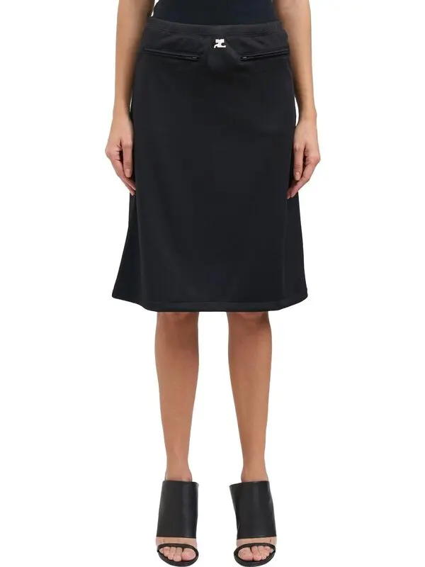 COURREGES Skirt - Black