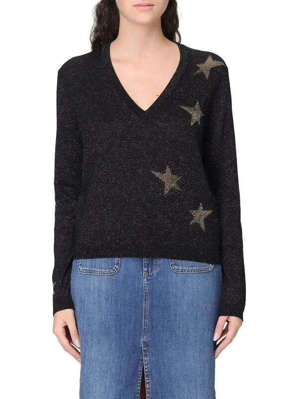 Zadig&Voltaire Long Sleeve Sweater - Black