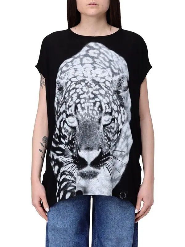 Stella McCartney Graphic T-shirt - Black