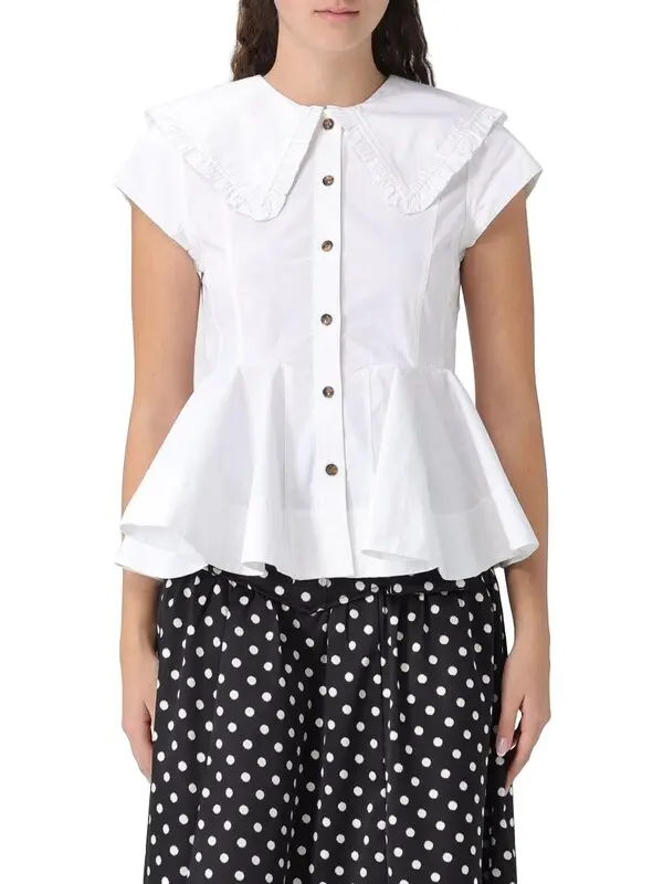 GANNI Shirt - White