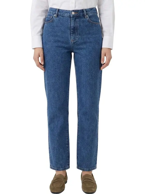 A.p.c. Straight Leg Jeans - Denim