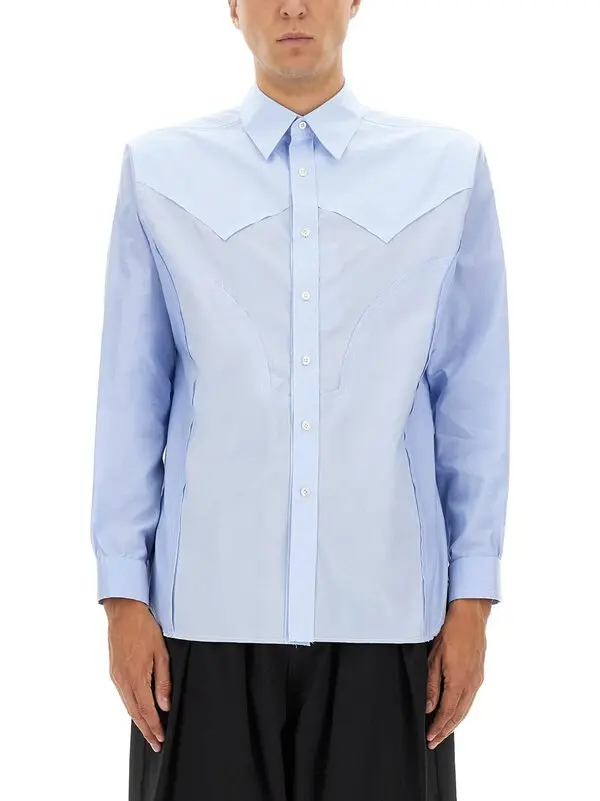 MAISON MARGIELA Shirt - Gnawed Blue