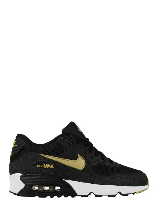 Nike Air Max 90 Print Mesh Sneakers - Black