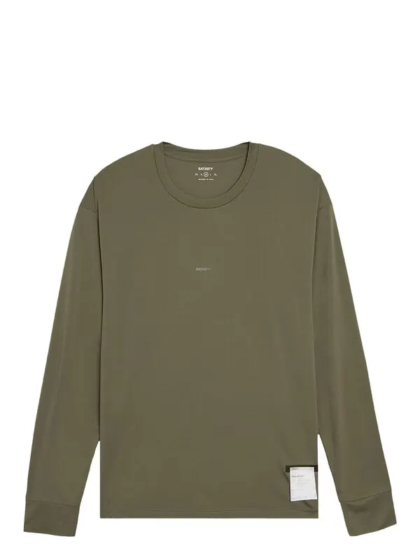 Satisfy Auralite Long Sleeve Tee - Green