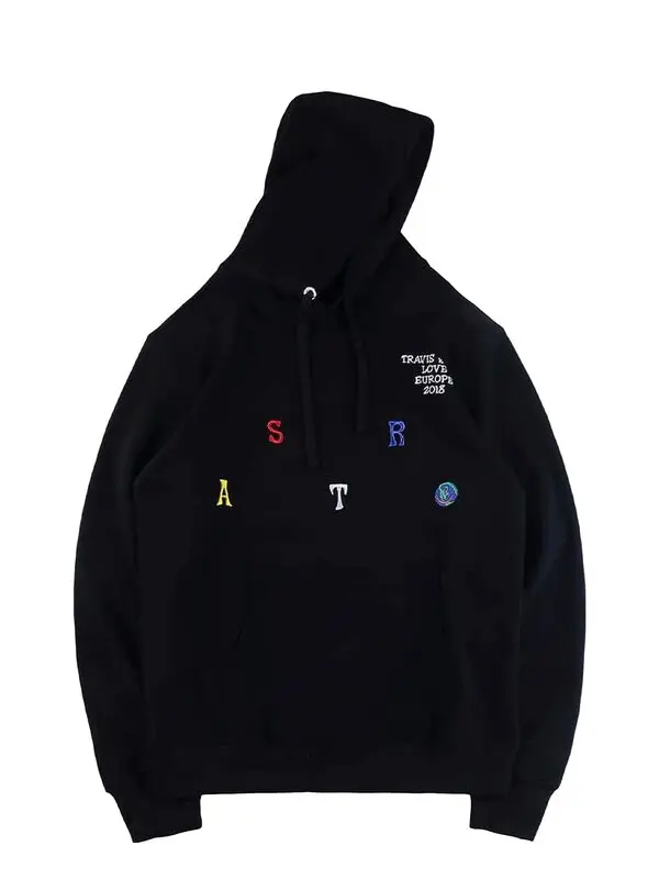 CACTUS JACK BY TRAVIS SCOTT Astroworld Lollapalooza Hoodie - Black