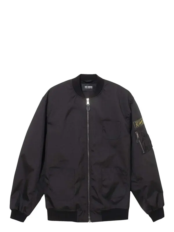 Raf Simons School Uniform Bomber - Black