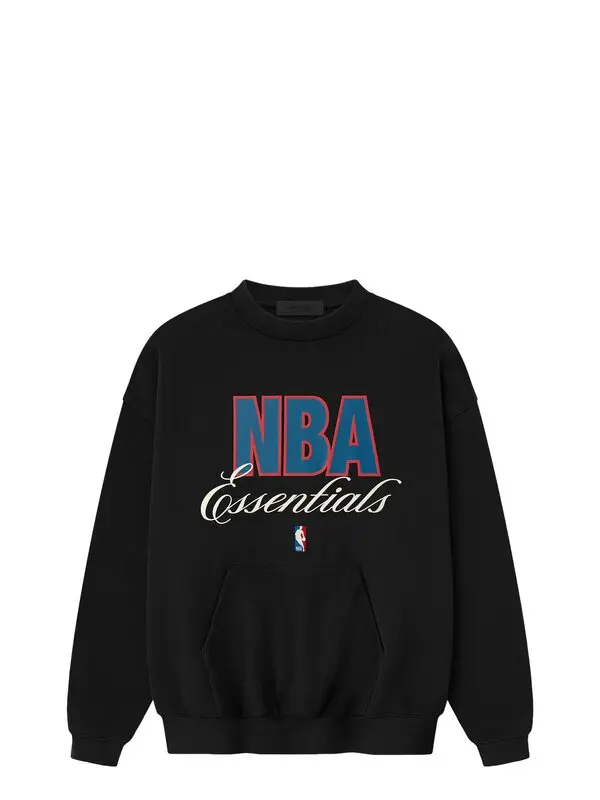 Fear Of God Nba 90s Crewneck Sweatshirt - Black